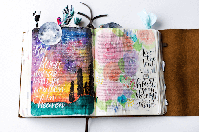 Hand Lettering for Bible Journaling - 5 Tips to Get Started — t.His ...
