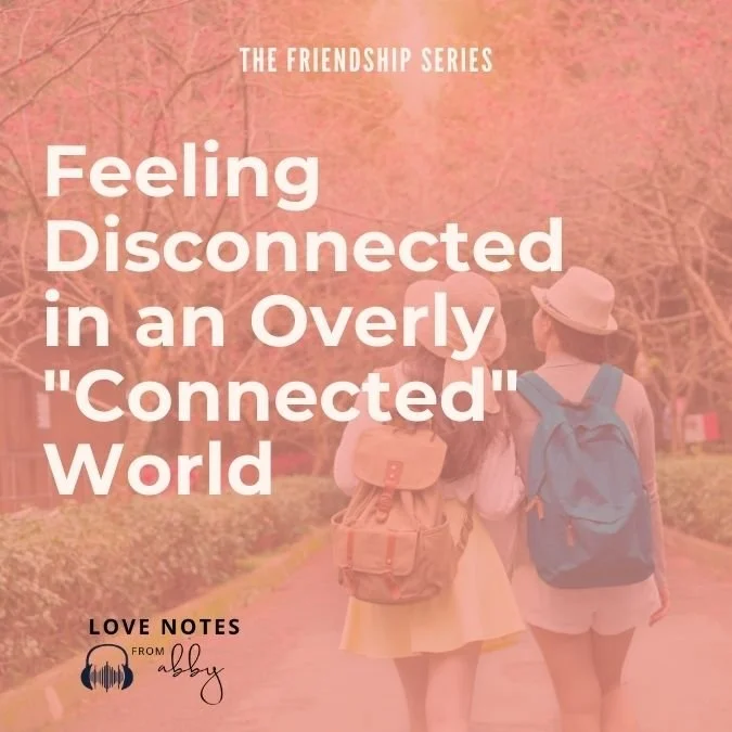 Feeling Disconnected