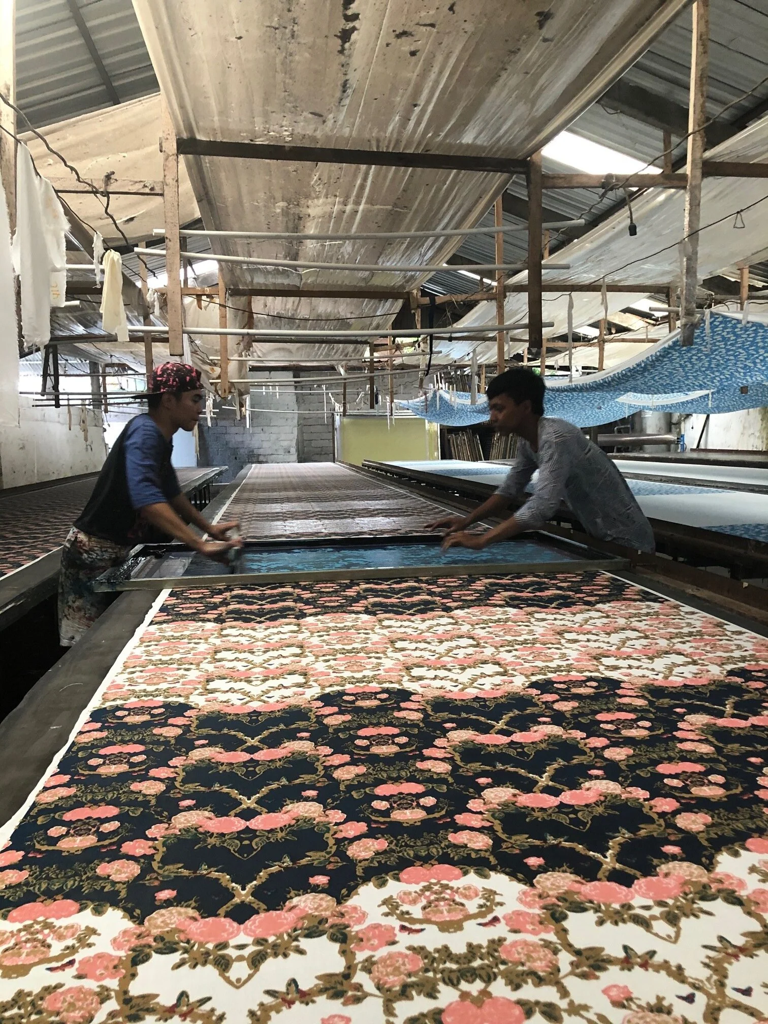 Batik screen printing, a matter of sustainability — Maria Malo