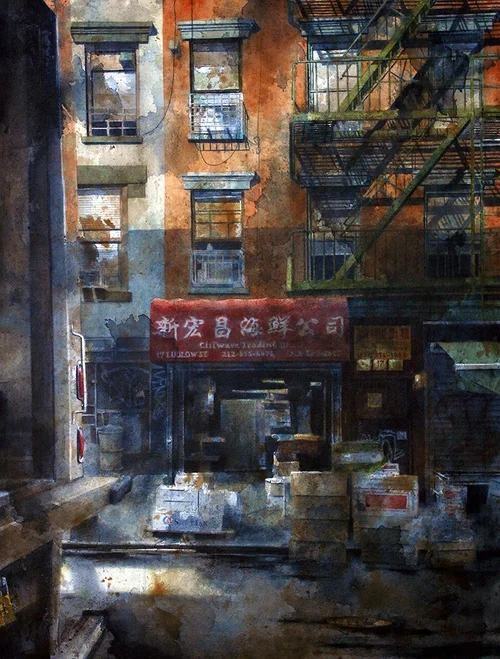 WATERCOLOR PAINTINGS — Tim Saternow