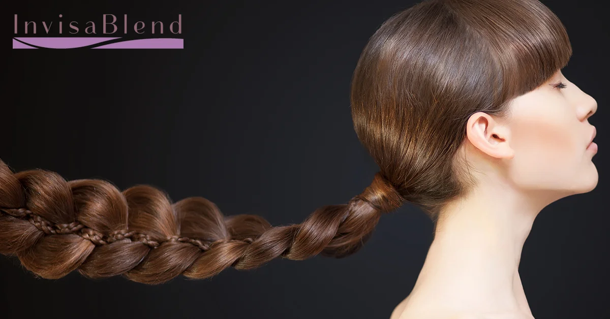 Hair Extensions Before and After Thin Hair | InvisaBlend Blog