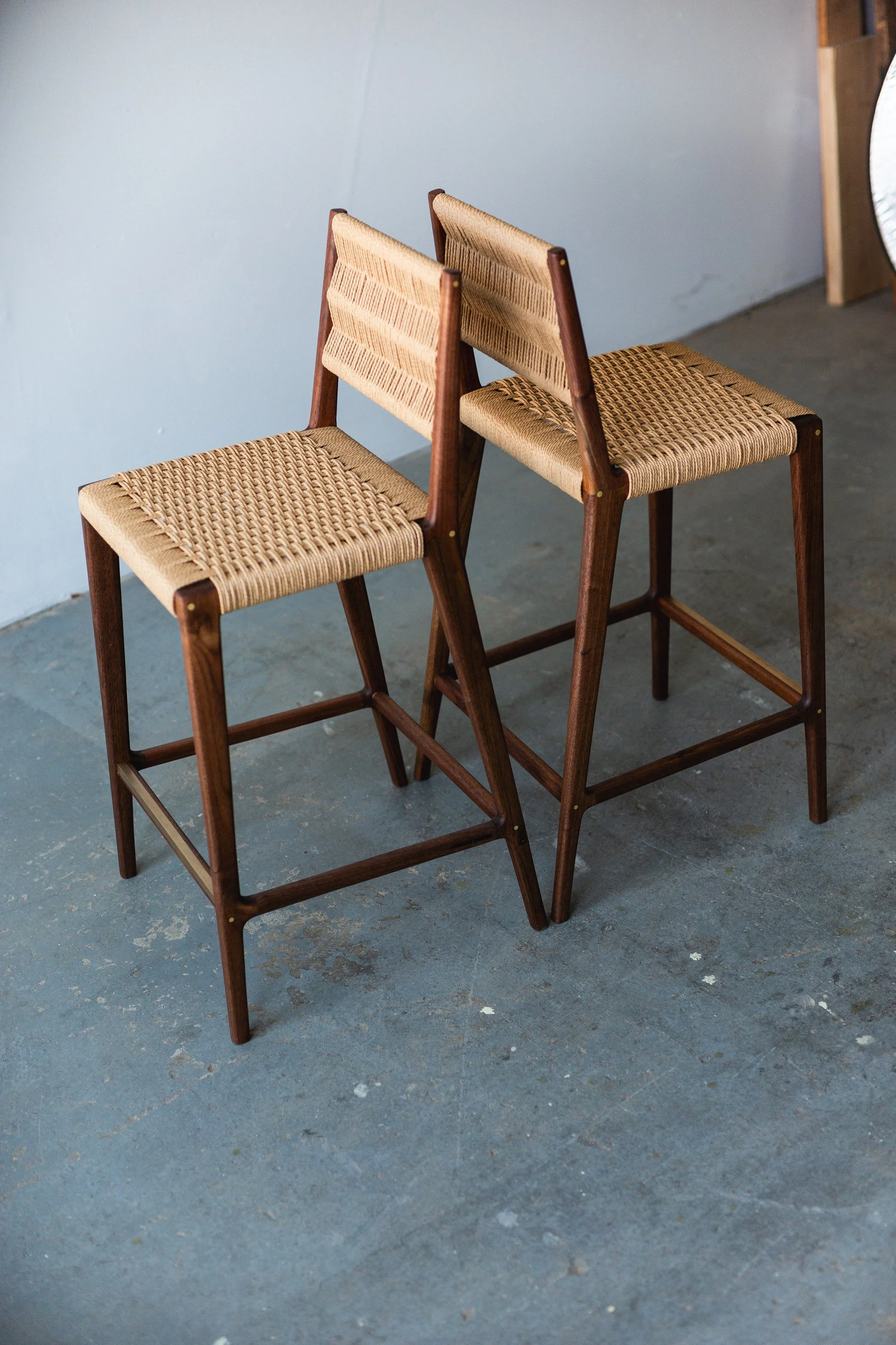 Travis Stool with High Back — Common Species | Heirloom Objects and ...