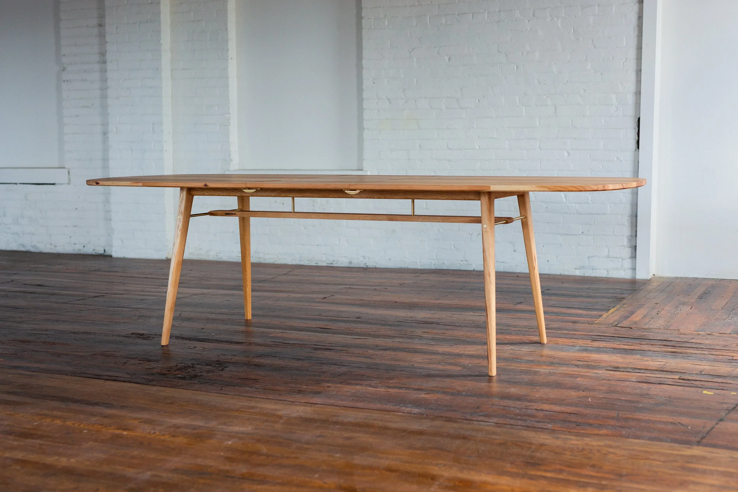 Flint Extension Table Rounded — Common Species | Heirloom Objects and ...