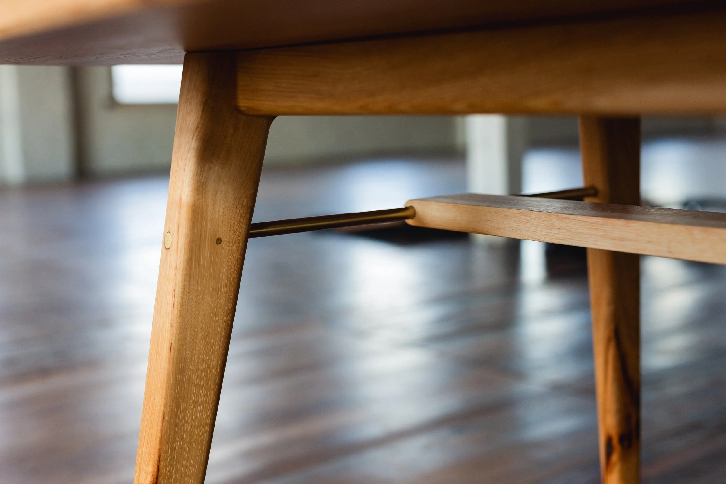 Flint Extension Table Rounded — Common Species | Heirloom Objects and ...