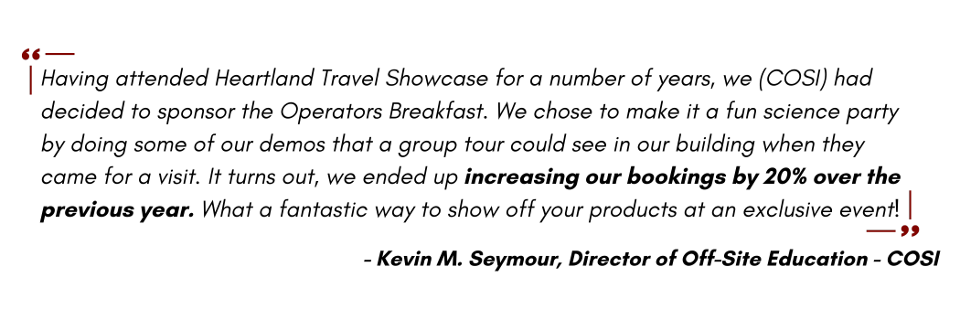 Sponsors — Heartland Travel Showcase