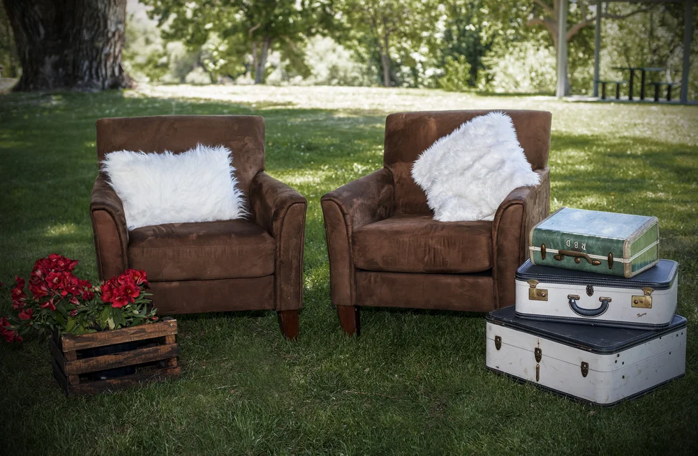 Suede Chairs
