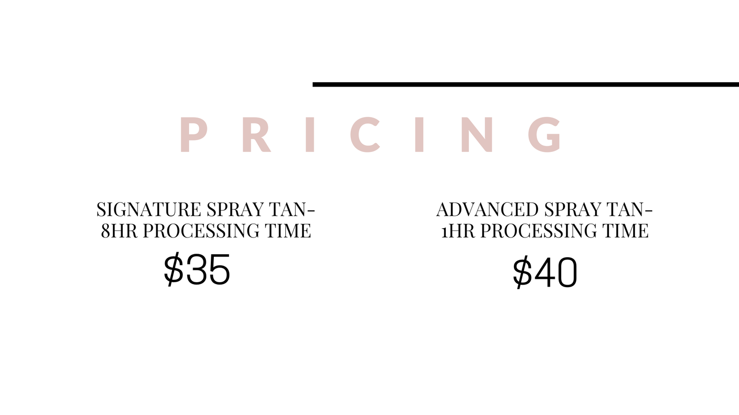 AIRBRUSH TANNING — BARE