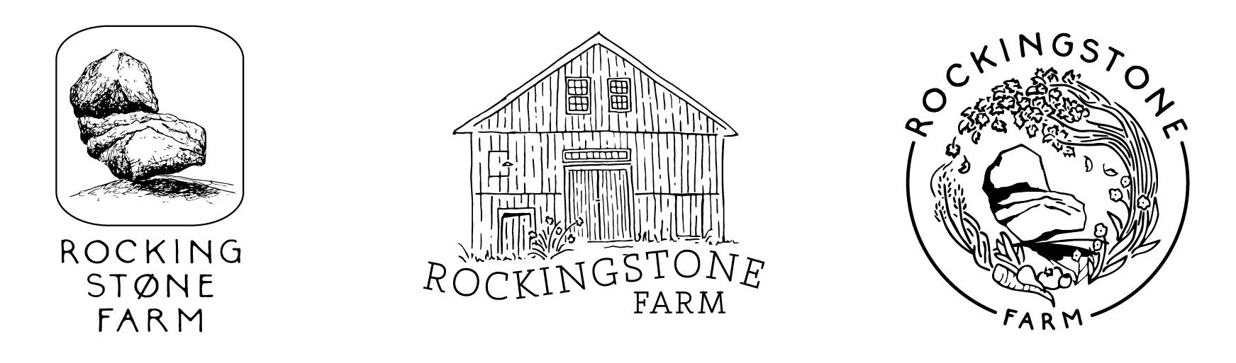 Logo Design: Rockingstone Farm — The Homegrown Studio
