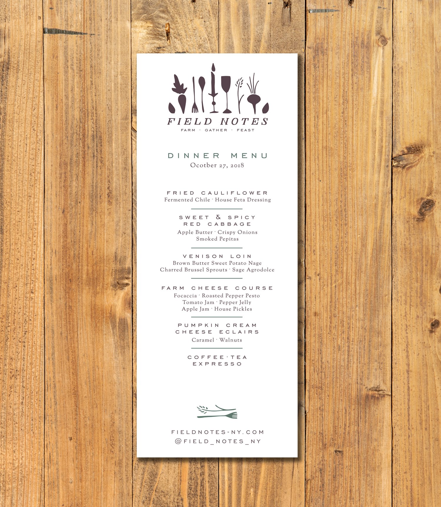 Branding: Field Notes — The Homegrown Studio