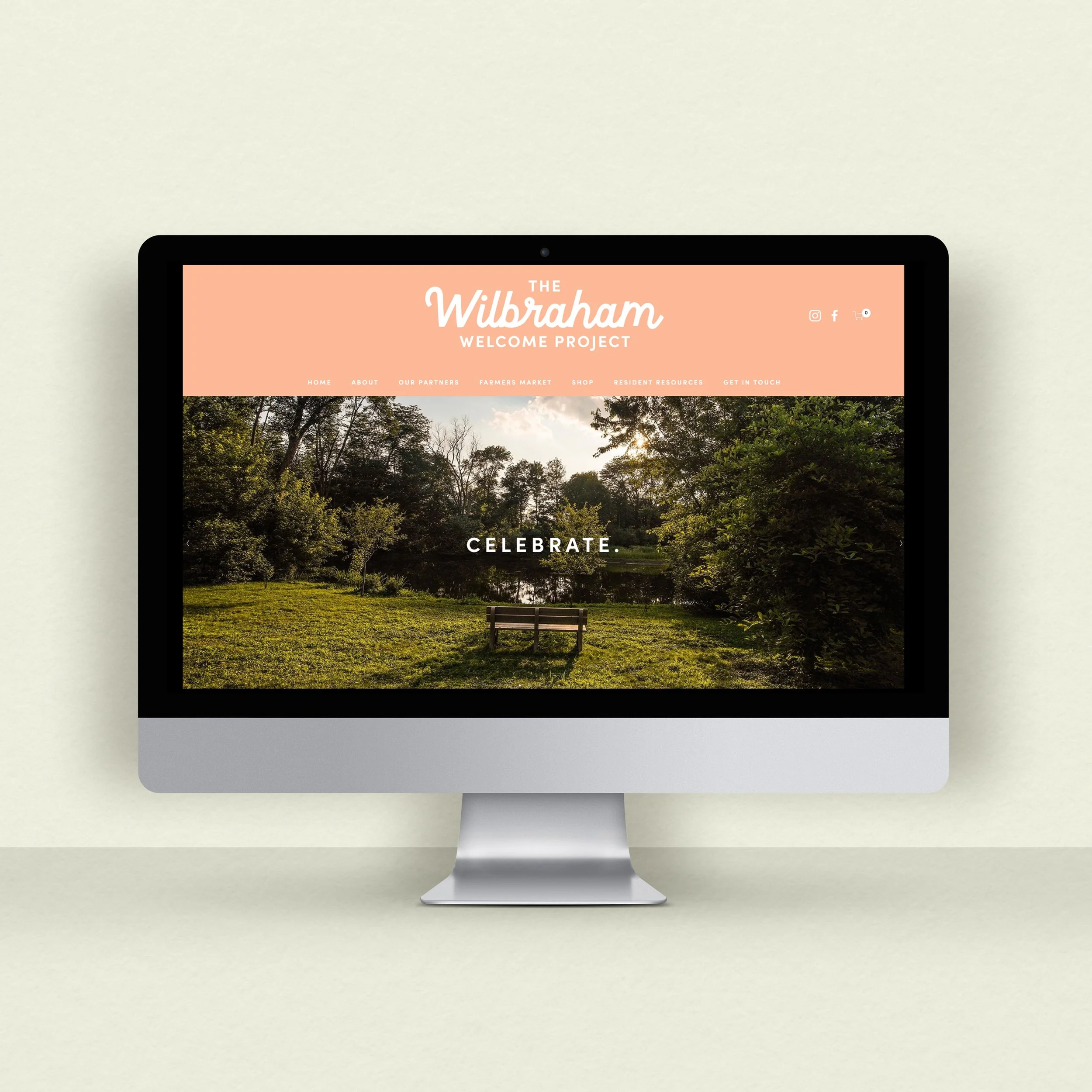 Branding: The Wilbraham Welcome Project — The Homegrown Studio