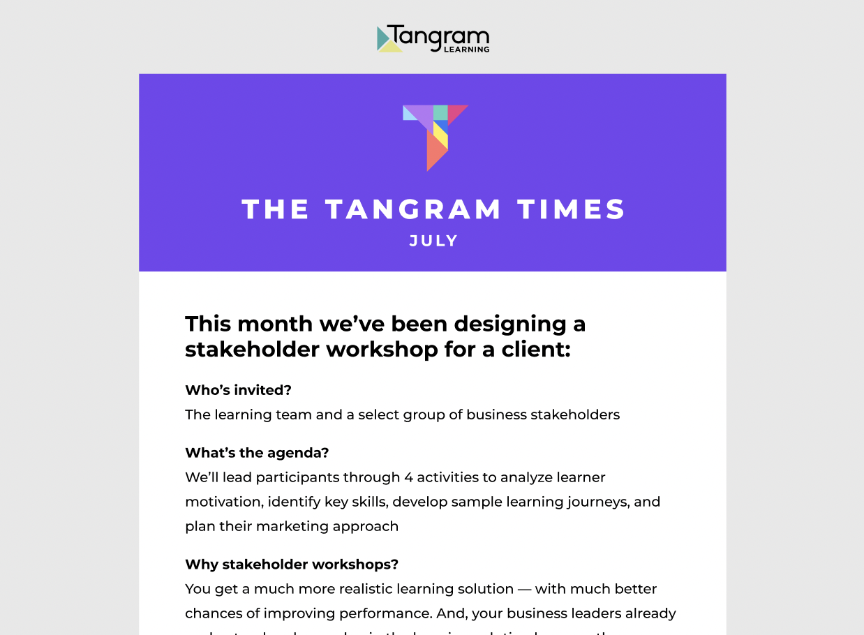 Tangram Learning — Isa Ciccotelli