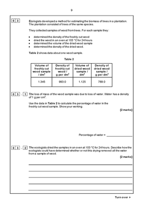 Calculations - Mathematical Content in A level Biology ..... Some easy ...