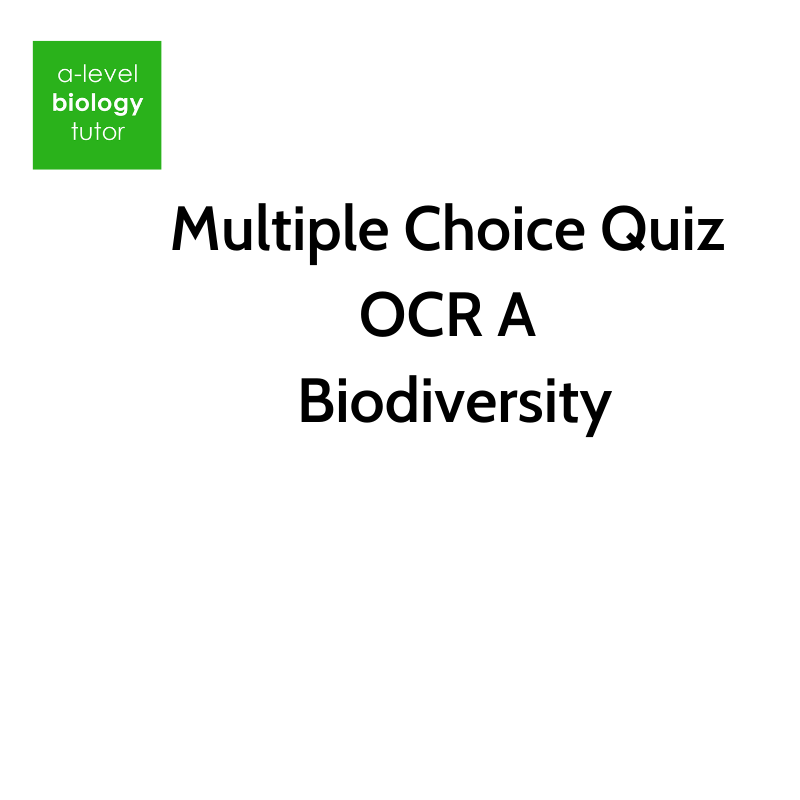 A-level Biology Revision Resources (Free access) — Online A level ...