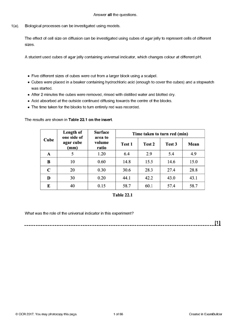 AQA — A level Biology Revision Resources (free) — Online A level ...