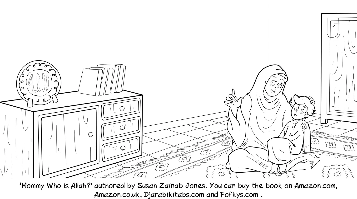 FREE DOWNLOAD : COLORING PAGES FROM OUR CHILDREN'S BOOKS — Djarabi ...