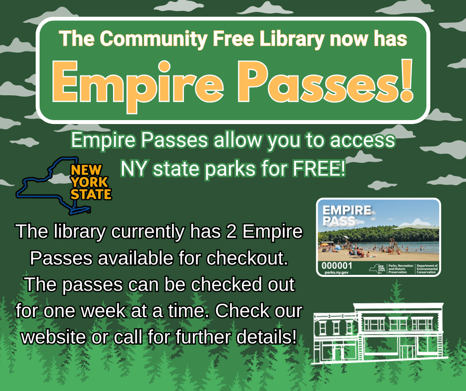 Free Passes & More — Community Free Library