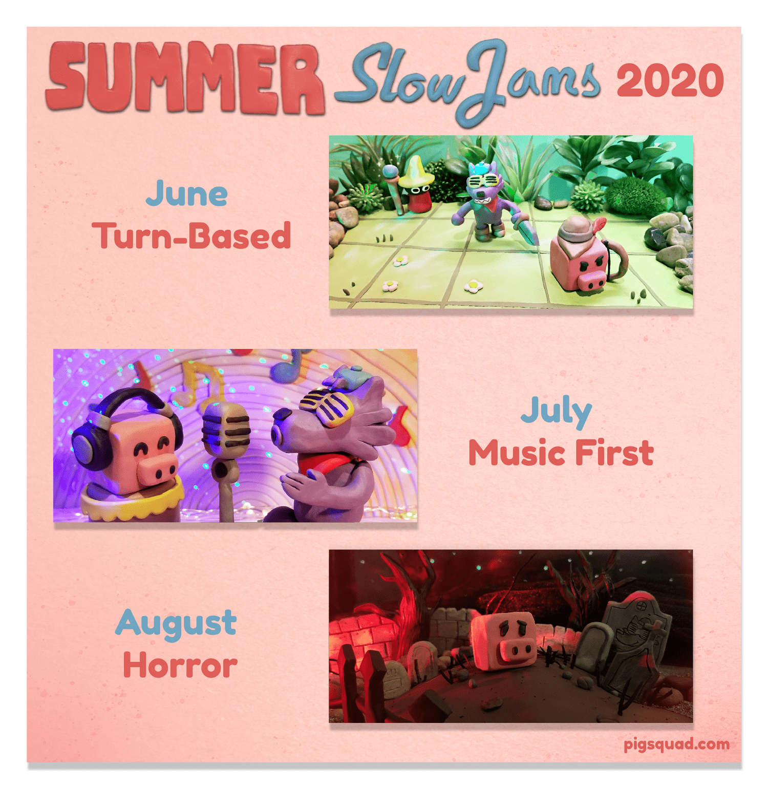 Summer Slow Jams — Portland Indie Game Squad