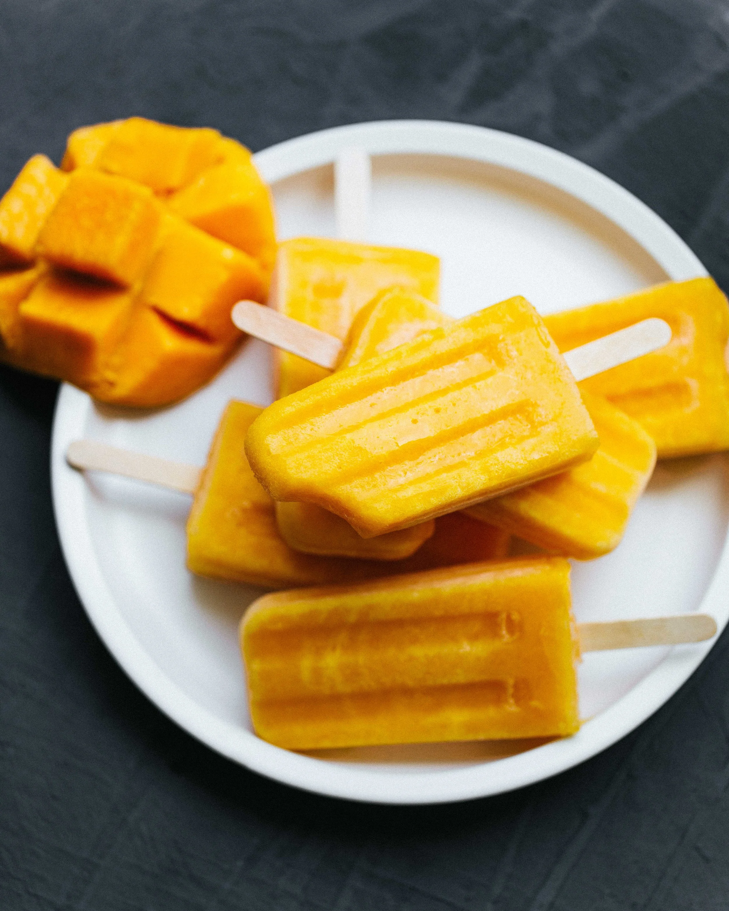 Cultured Mango Sorbet Ice-Blocks — Life Of Pie