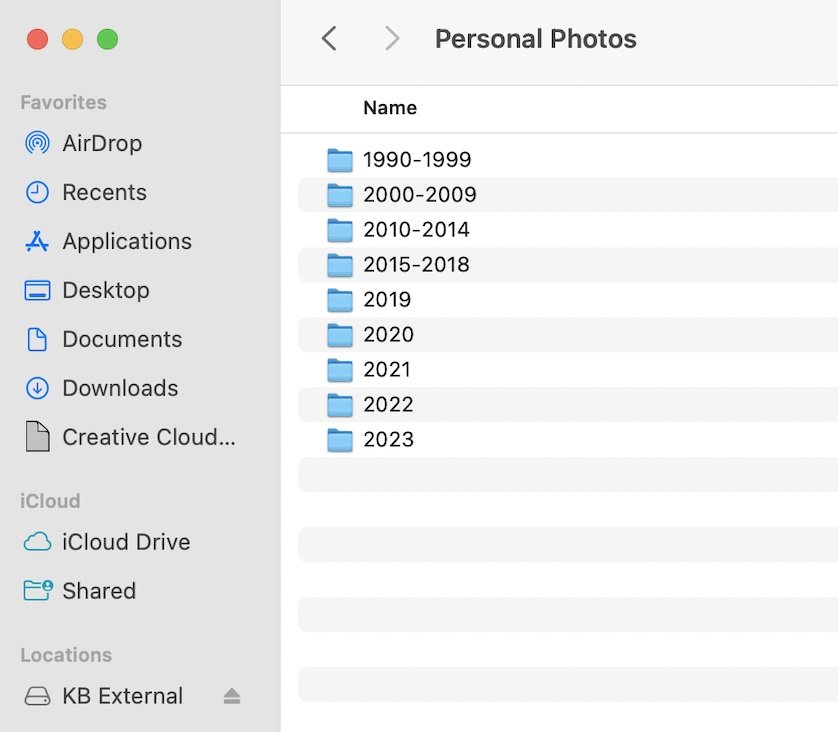 How I Manage + Organize My Digital and iPhone Photos — The Big and Bright