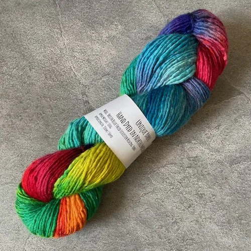 Unique Yarns Hand-dyed Roving Yarn — Fine Fettle Fibres | Knitting ...