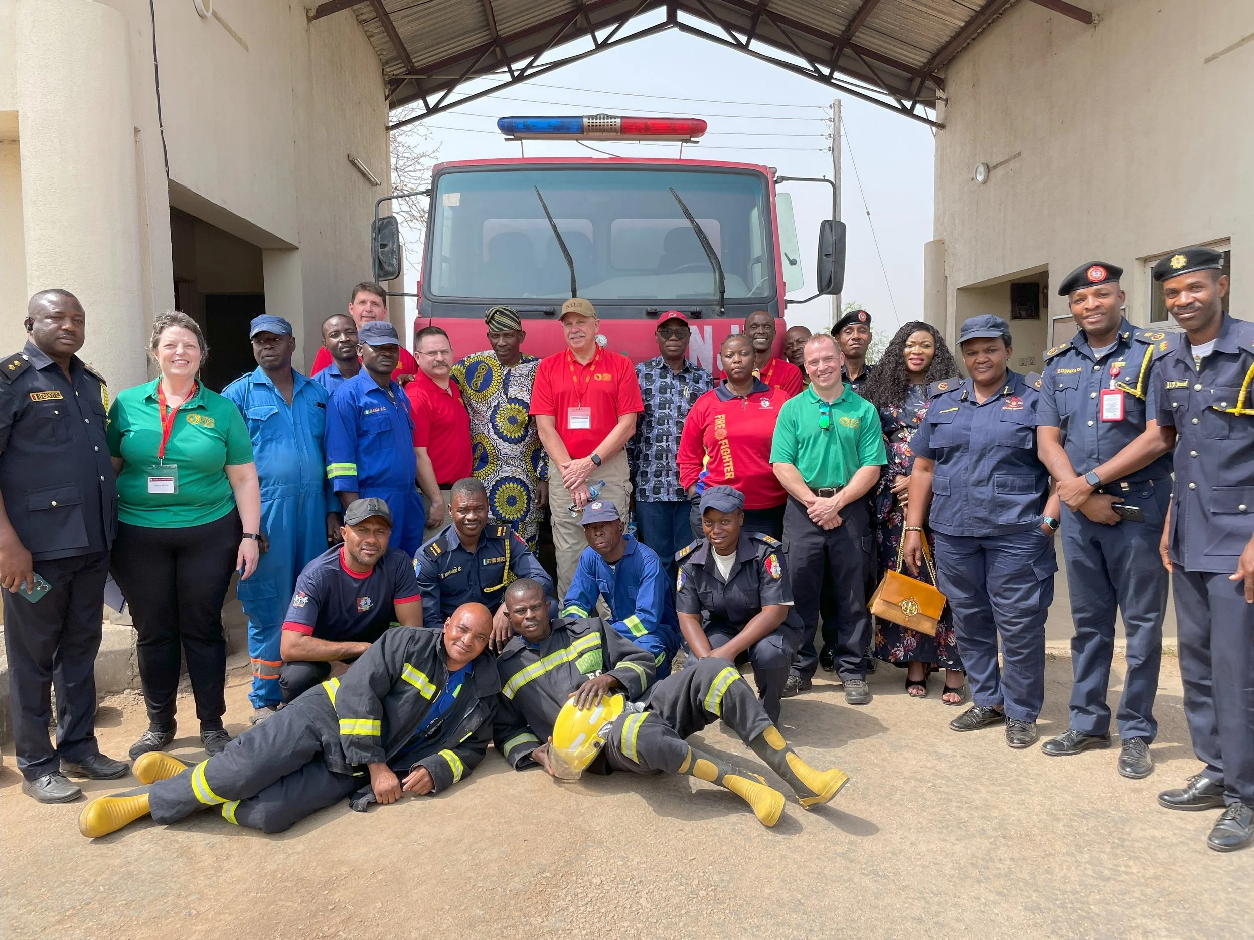Serving In Nigeria with FCT Fire Service and IHVN — Africa Fire Mission