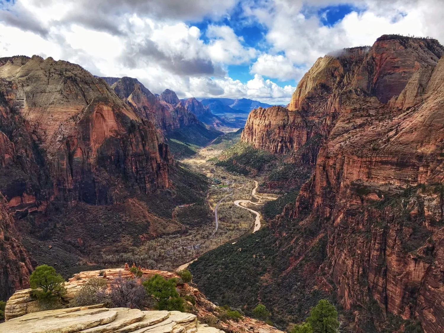 Angels Landing Zion View