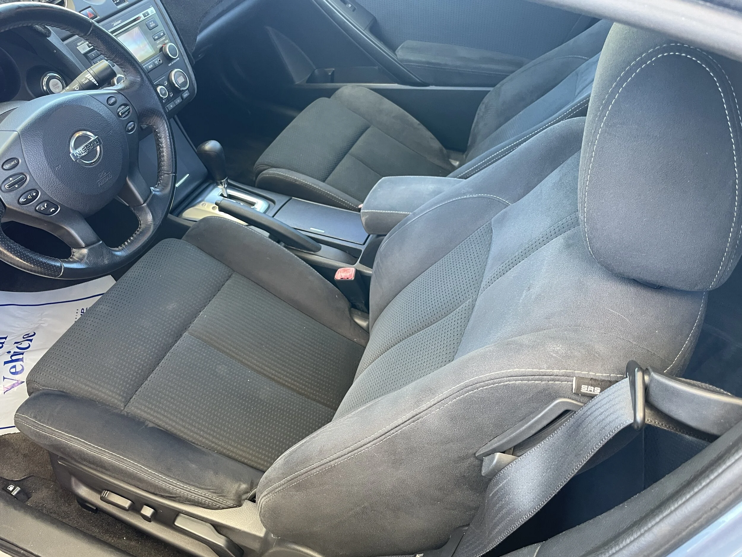 Nissan Altima Coupe Interior Automatic