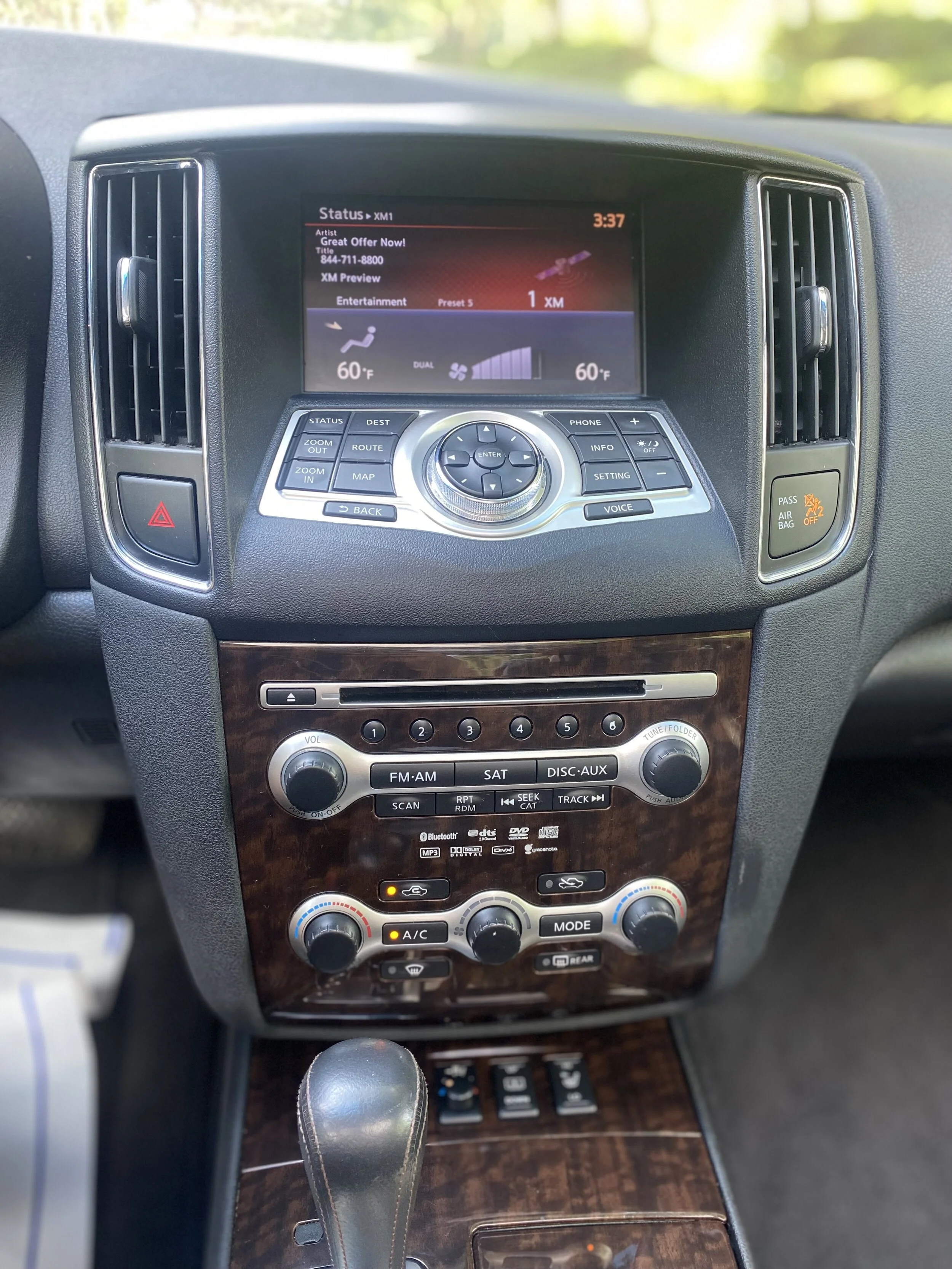 Nissan Maxima 2010 Interior