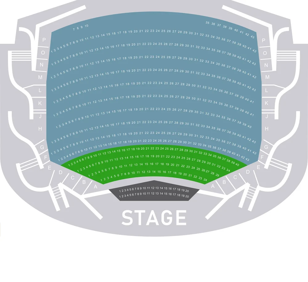 Seating Chart — GPAC | Germantown Performing Arts Center