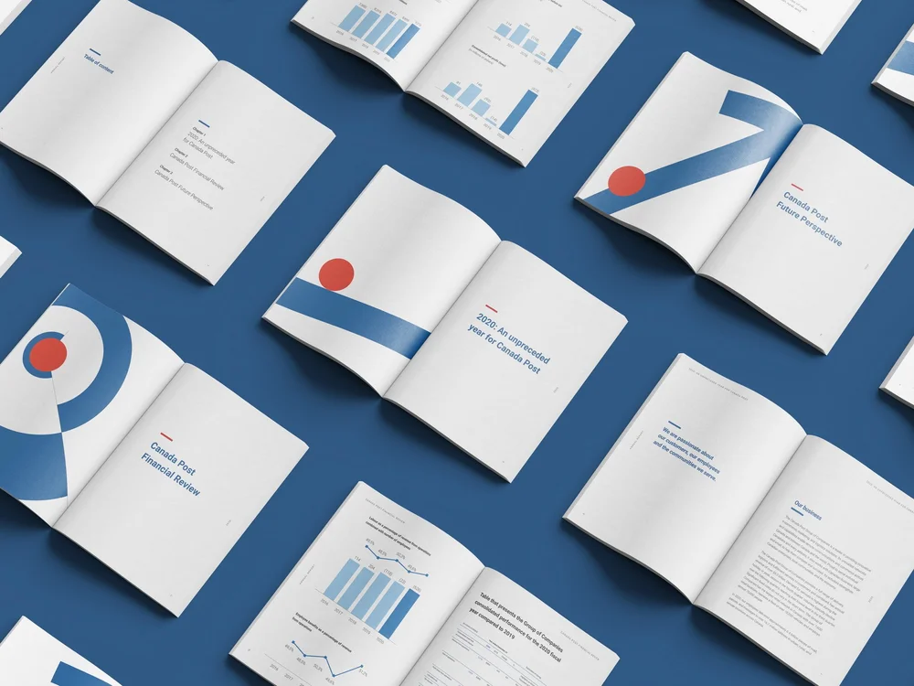 Annual Report Inside Pages Design