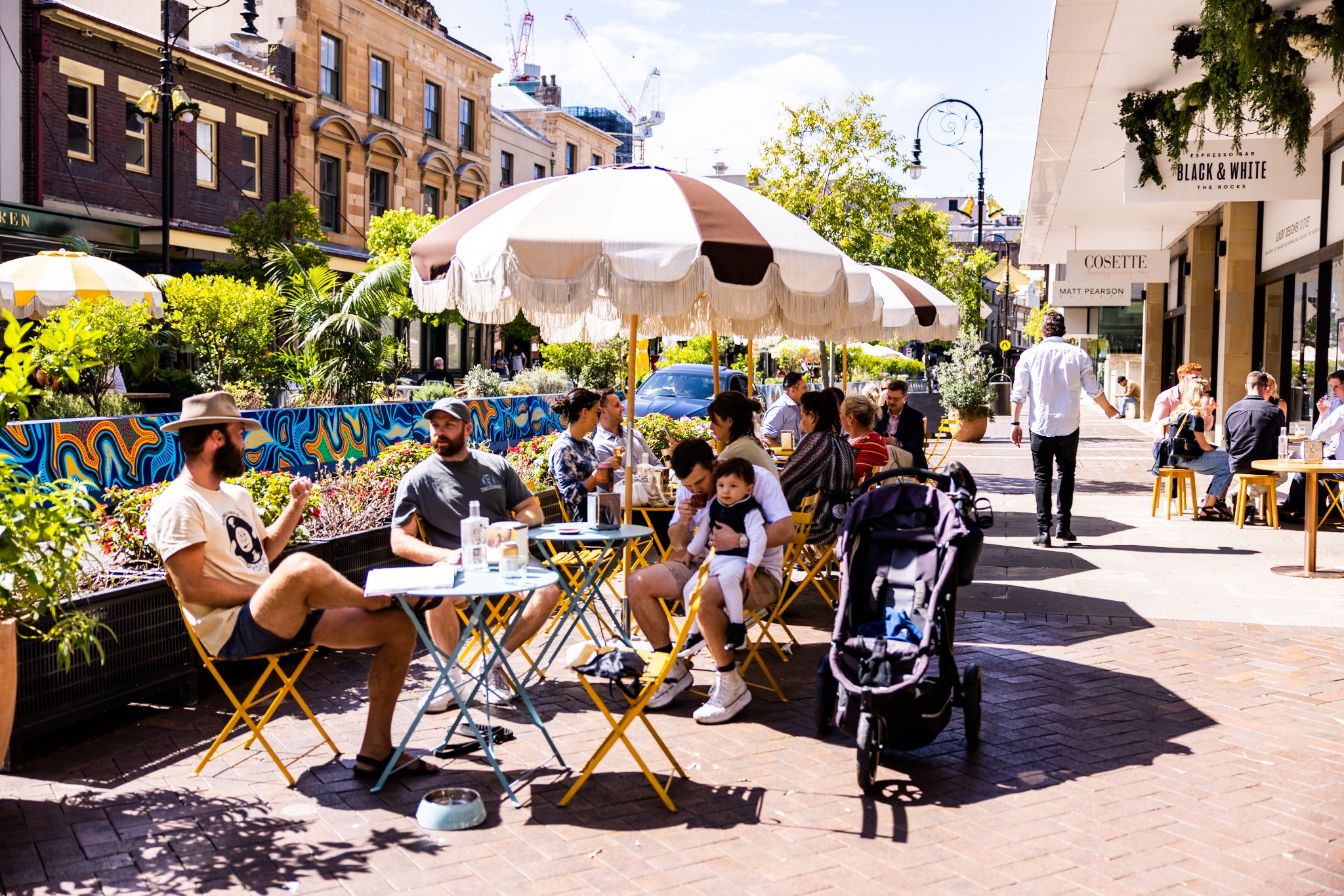 Cafe - The Rocks | Black and White Espresso