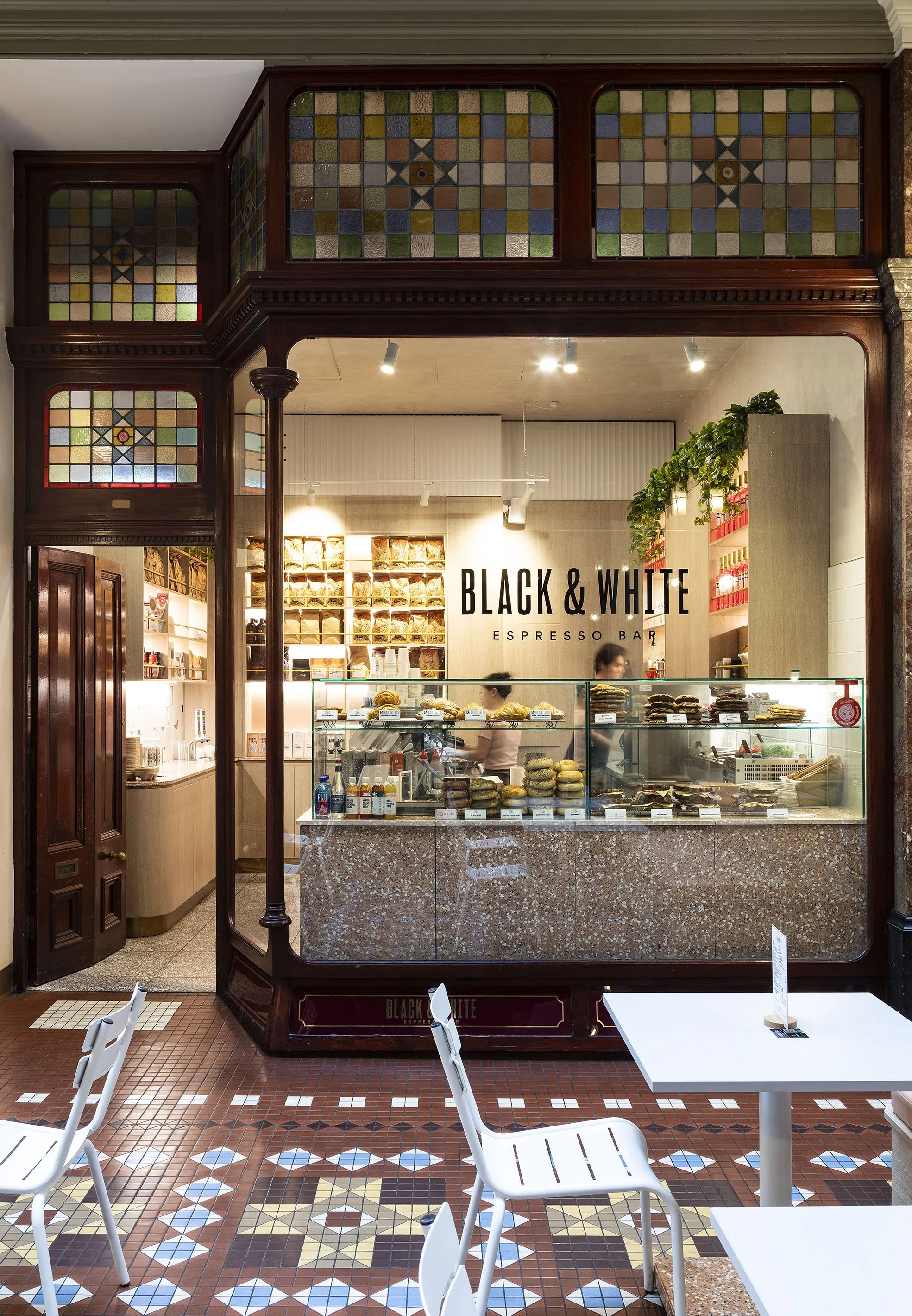 Cafe - The Rocks | Black and White Espresso