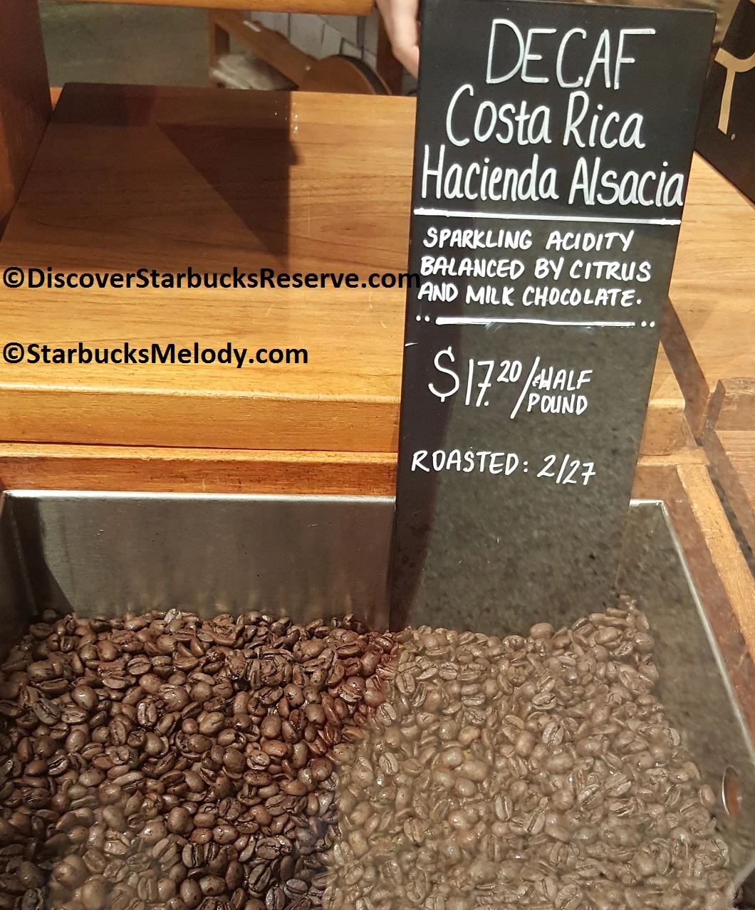 Decaf Costa Rica Hacienda Alsacia — Discover Starbucks Reserve