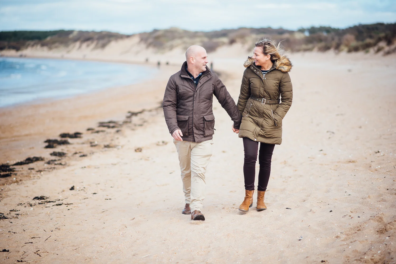 Gullane E-Session - Emma & Shane — Derek Christie Photography