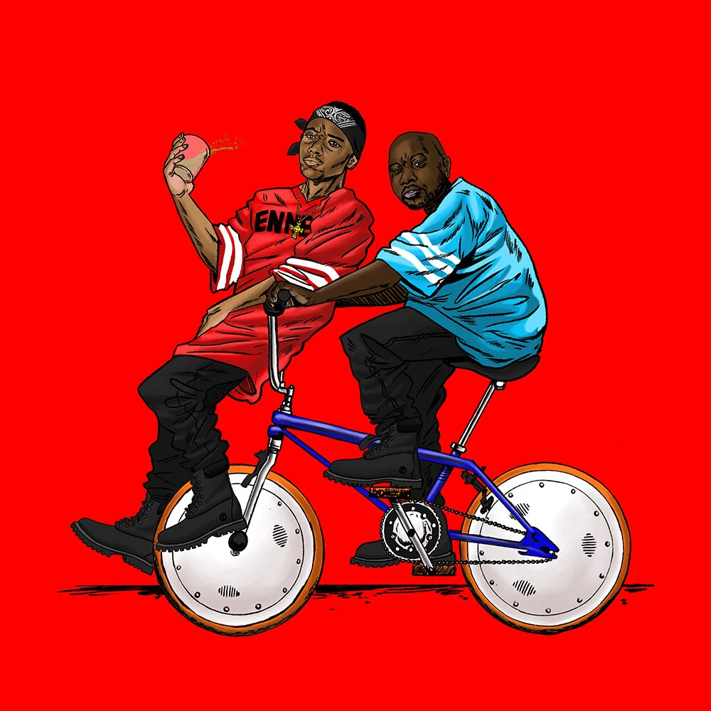 Rappers On Bikes — Bernard Rollins