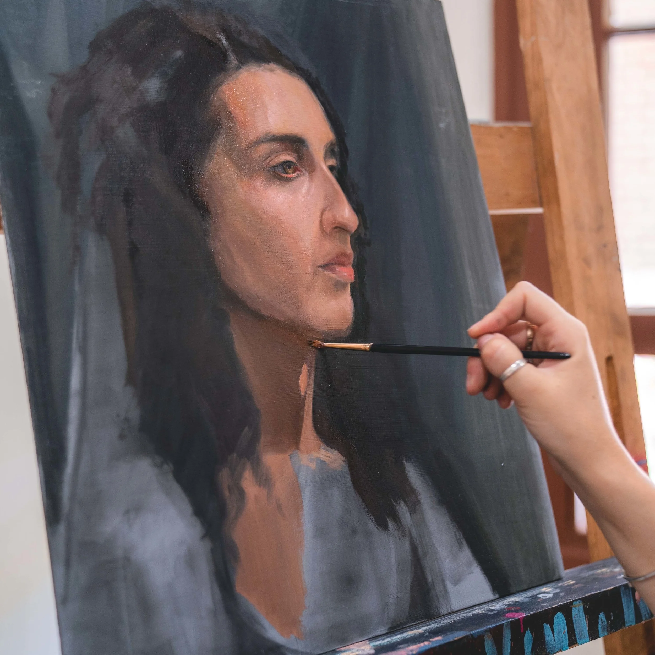 Rachelle Dusting Fine Art