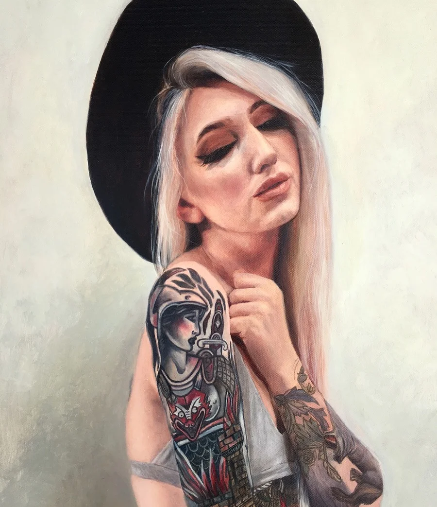 Rachelle Dusting Fine Art