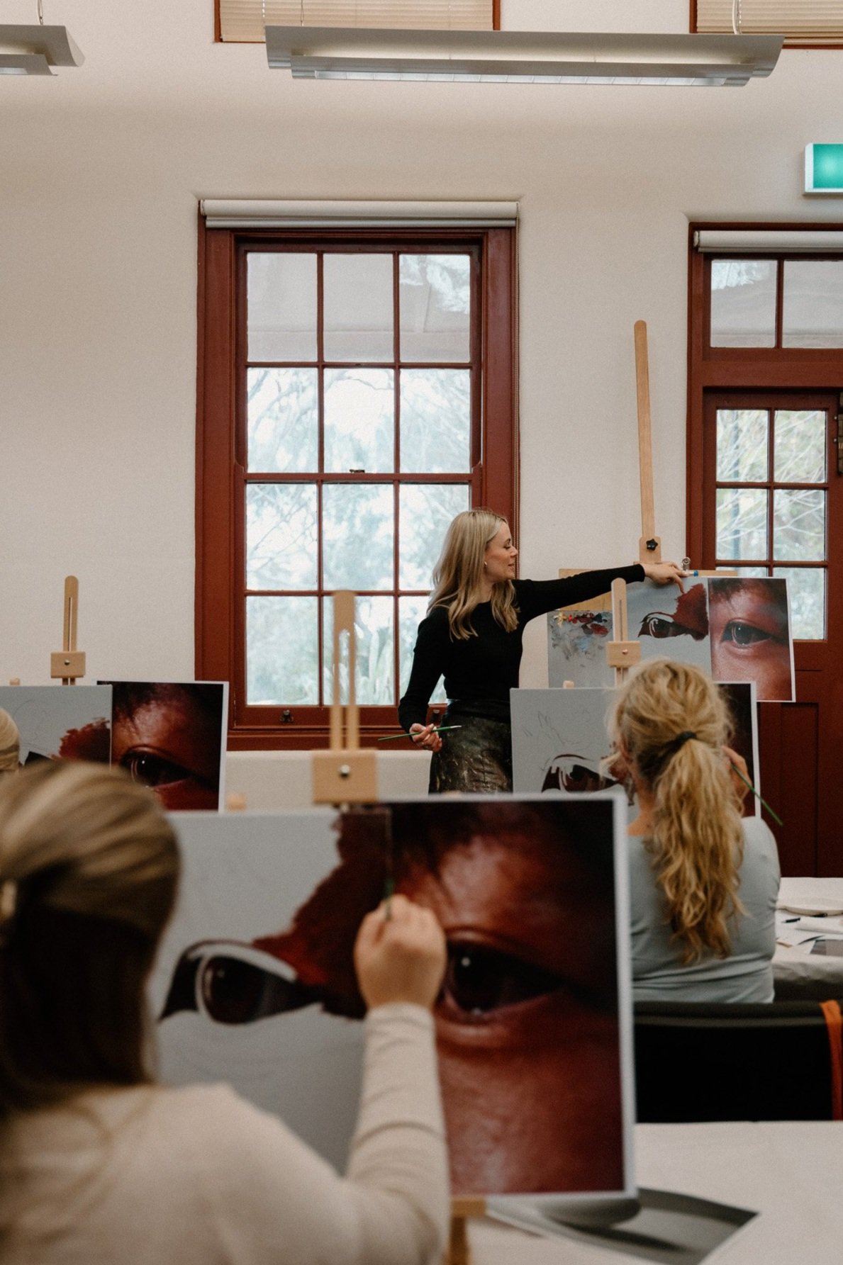 Rachelle Dusting Fine Art