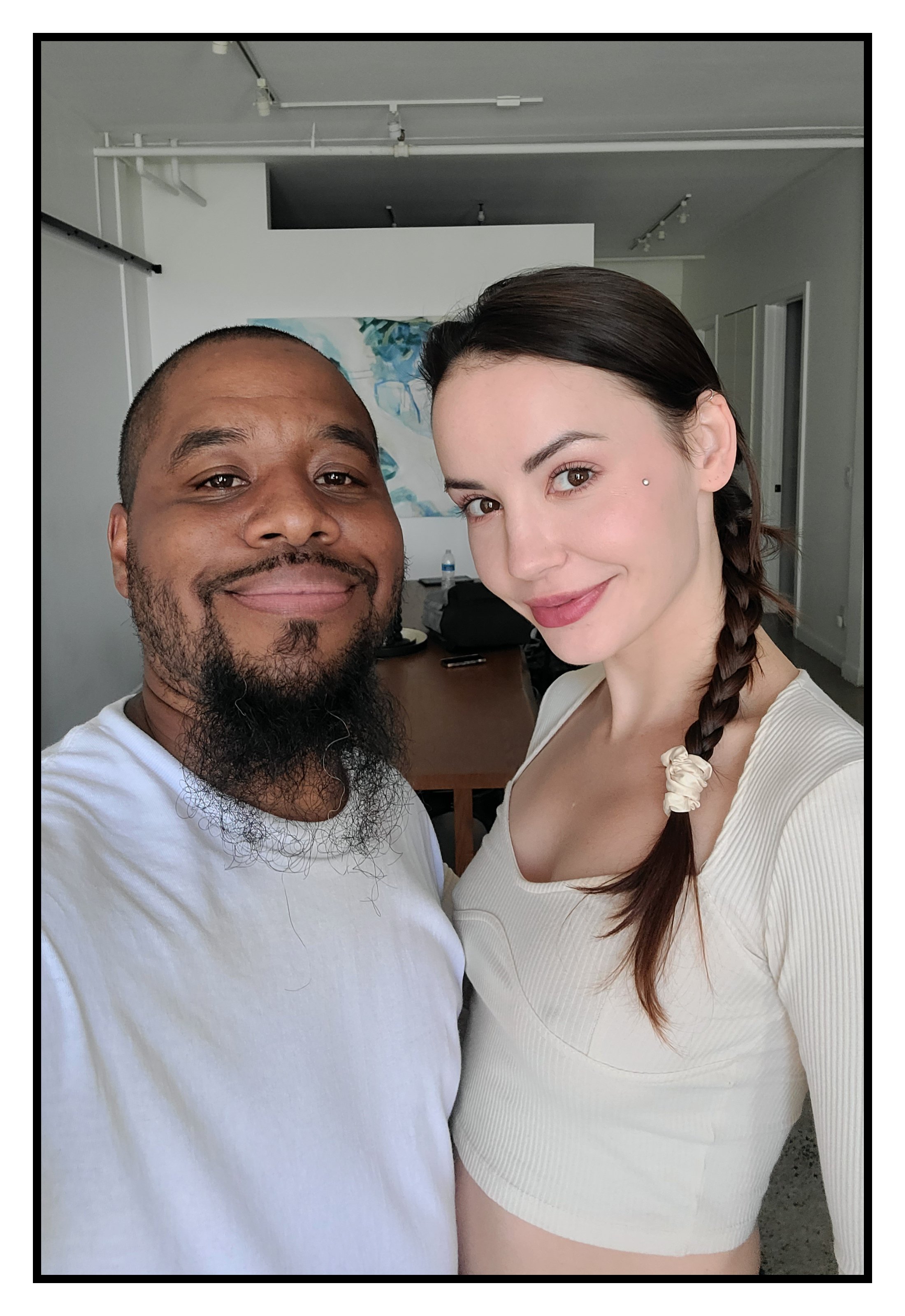 Post Shoot Selfies — Bishop Jackson