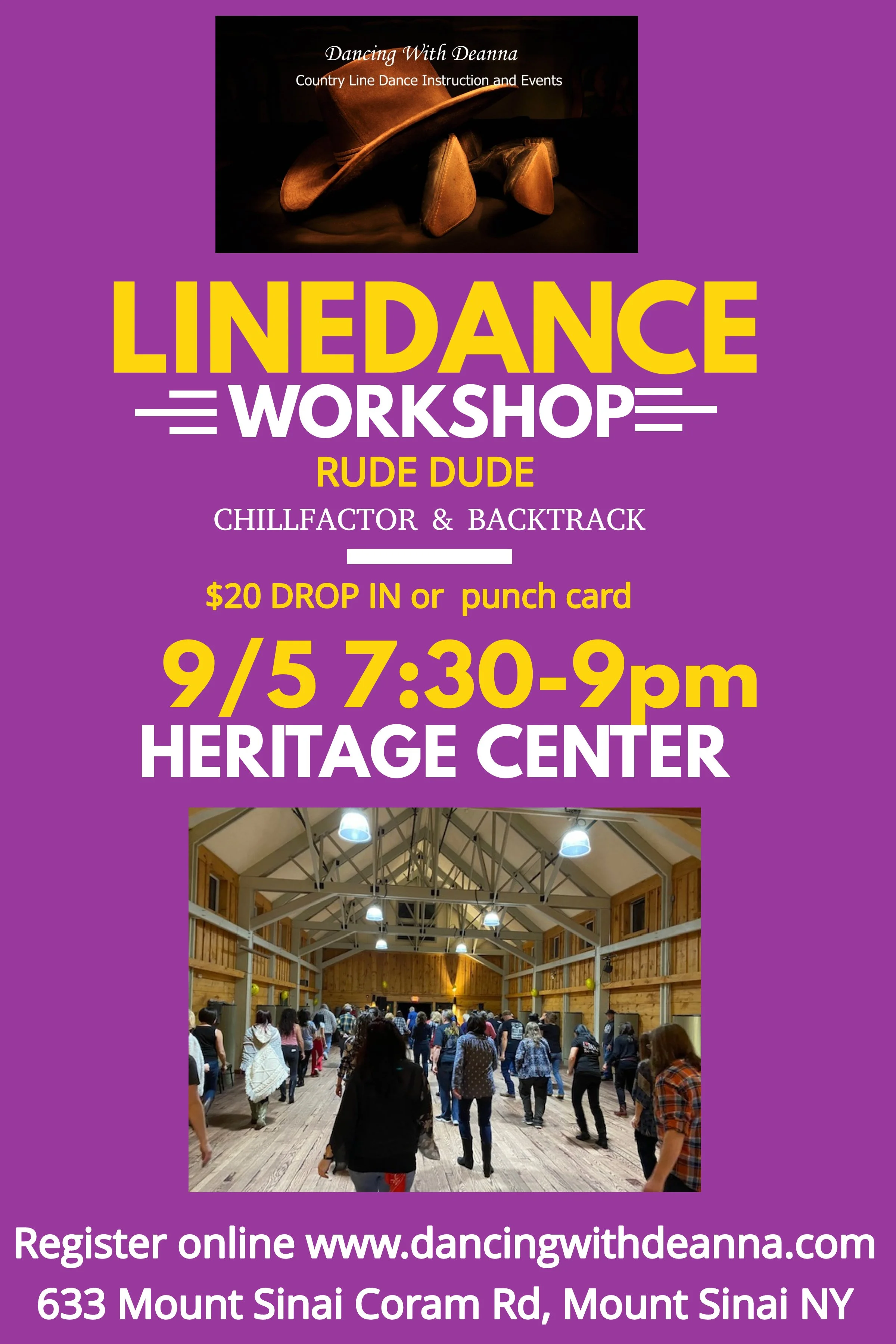 9/5 Dancer's Workshop — Dancing With Deanna