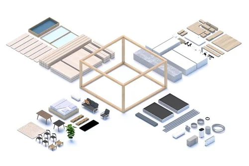 Designed for disassembly with modular construction — prefabAUS
