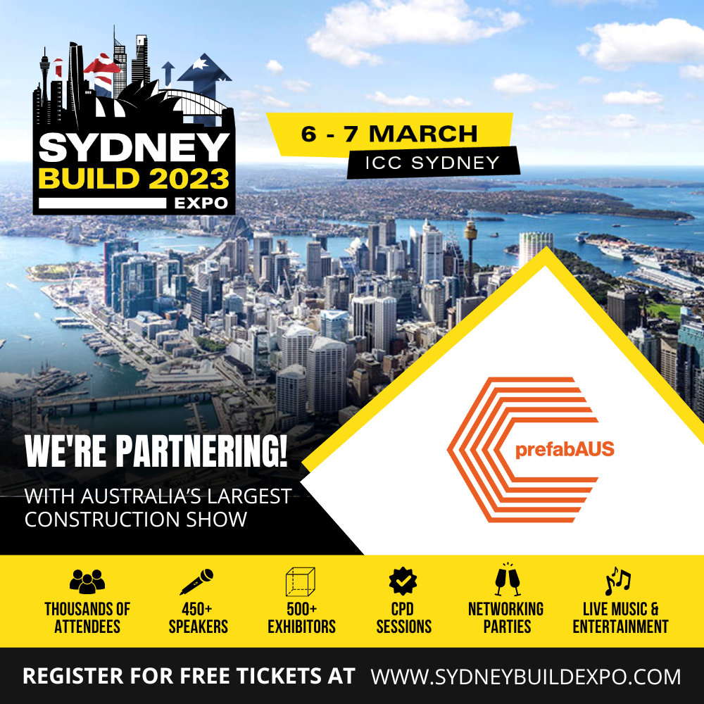 Sydney Build, 6-7 March 2023 — prefabAUS