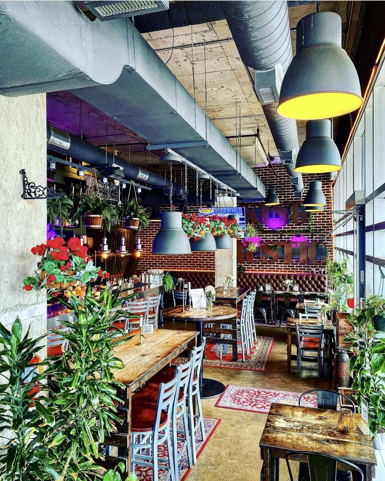 Rustic Restaurant Bar