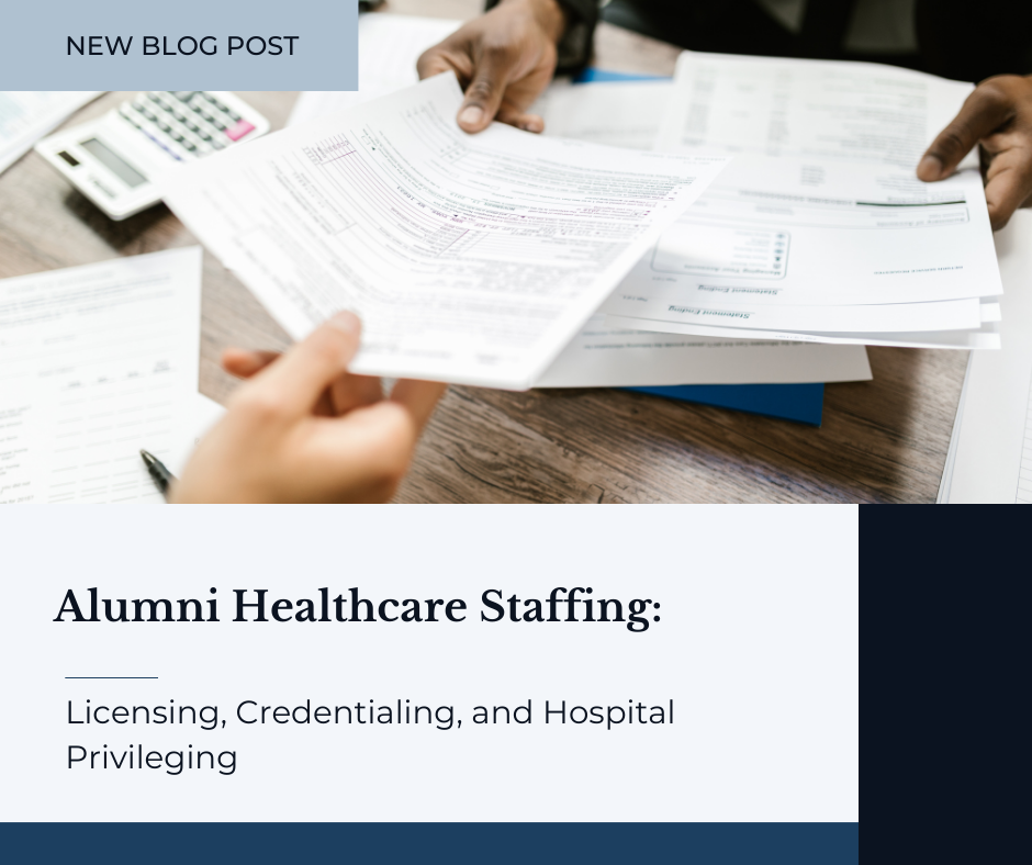 Credentialing — Blog — Alumni Healthcare Staffing