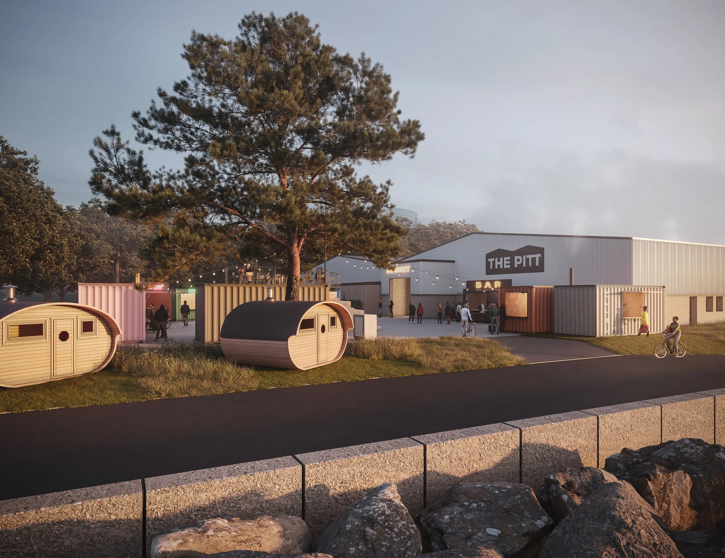 the pitt street food market