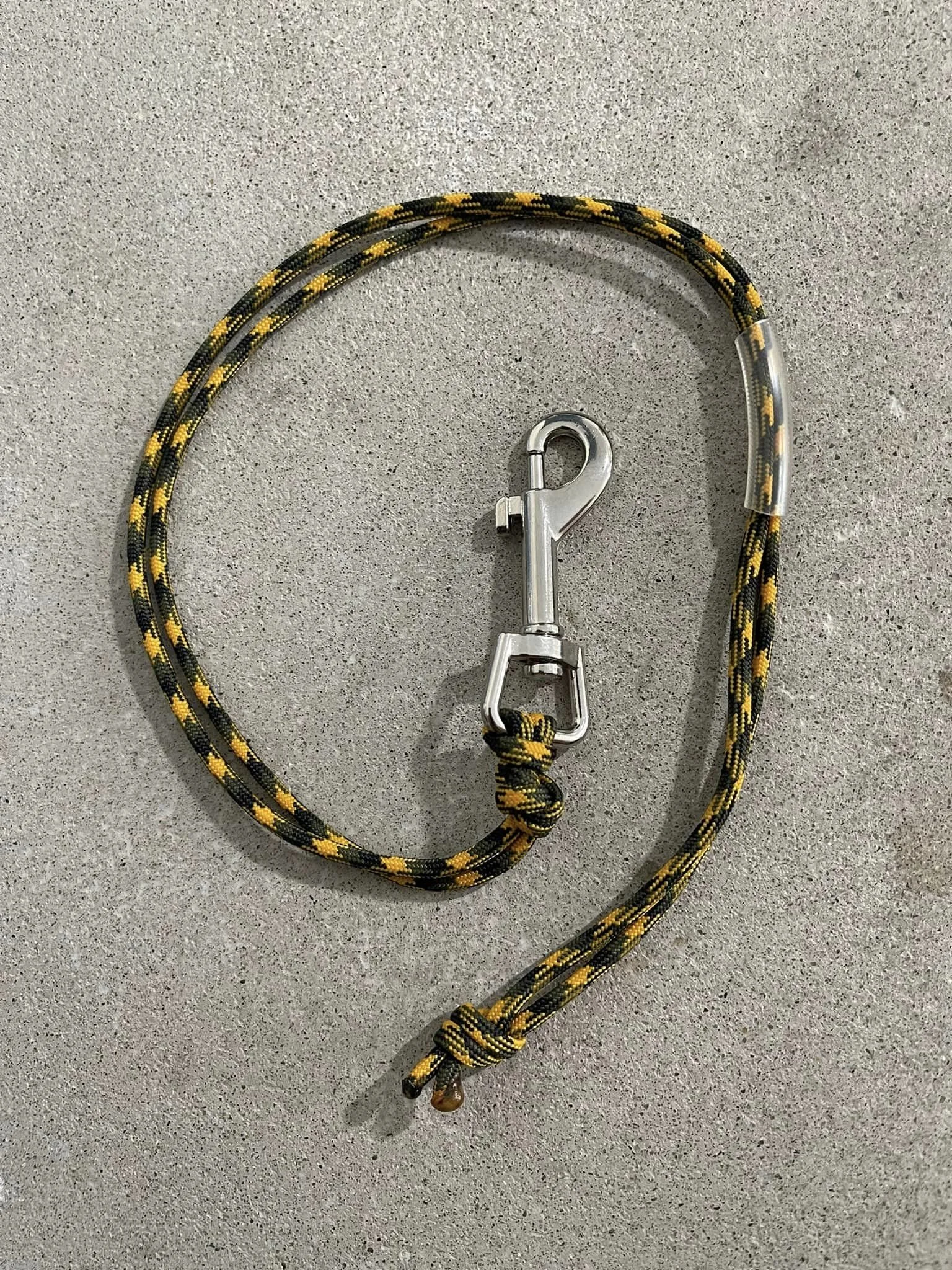 Goat Show Lead - Yellow Black Yellow — Quaking Canopy Farm Nigerian ...