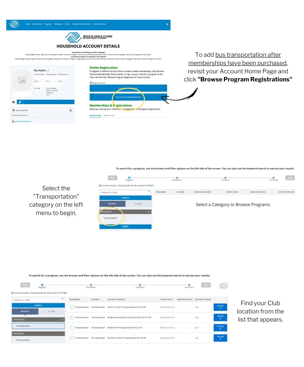 My Club Hub Parent Portal Resource Guides — Boys & Girls Clubs of ...
