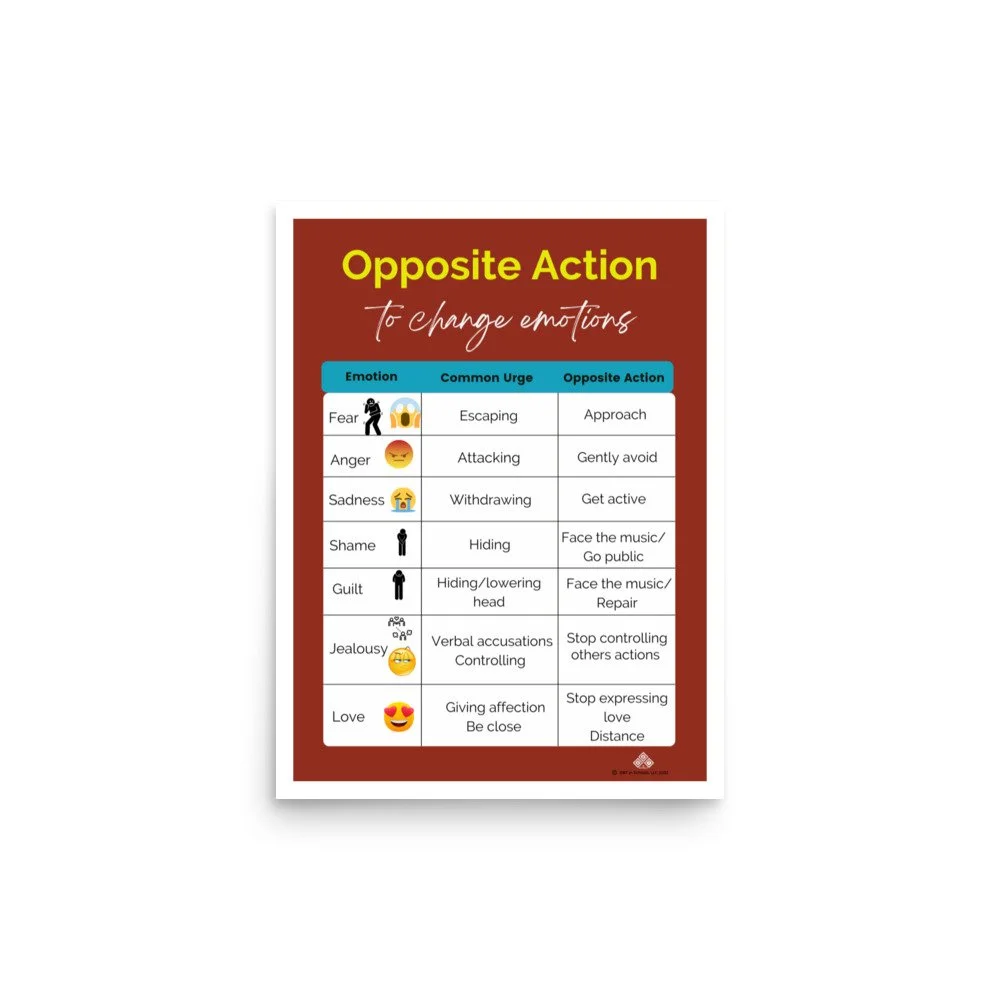 Opposite Action - Red — DBT in Schools