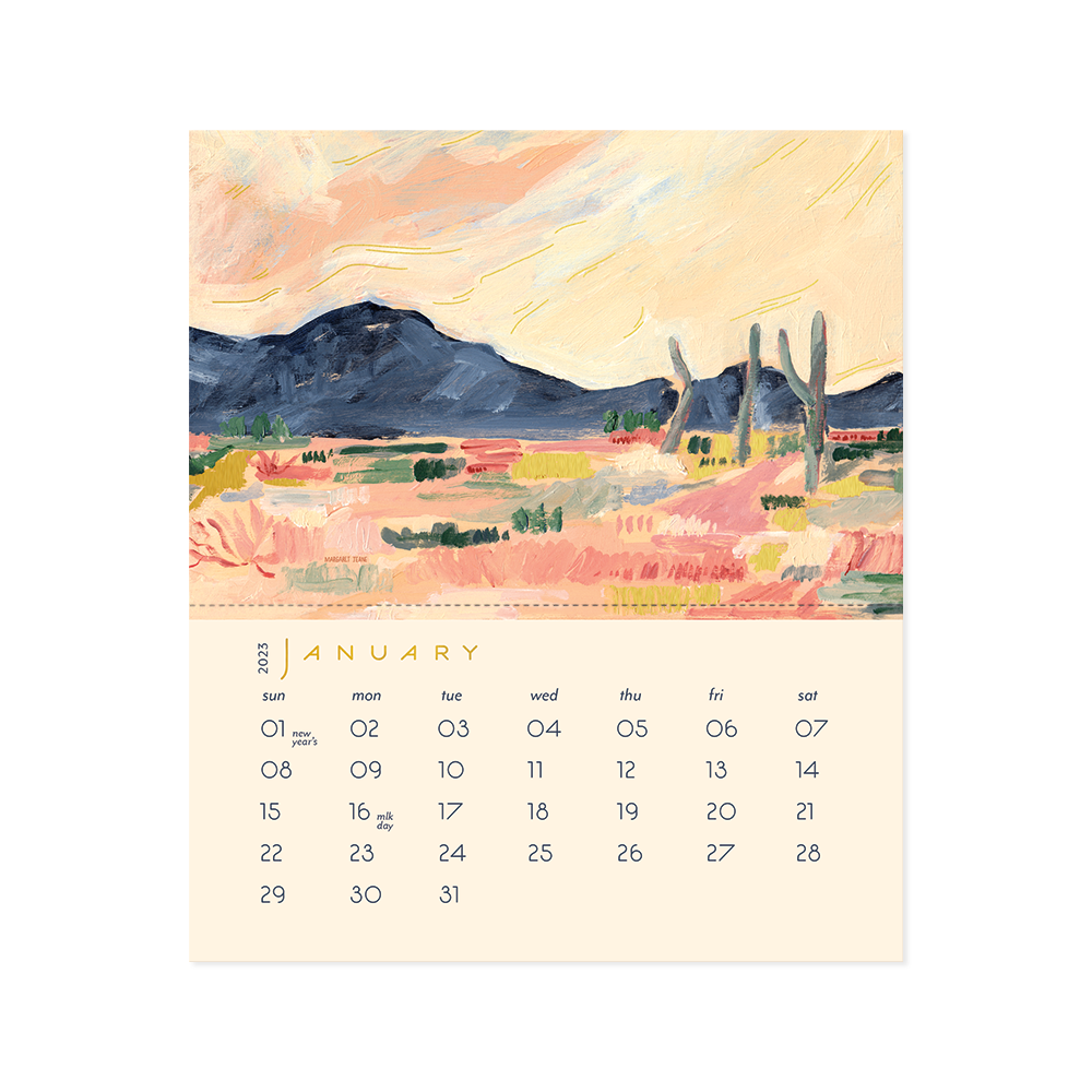 Postcard Calendar — Seedlings