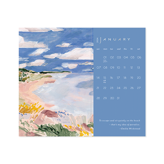 Postcard Calendar — Seedlings